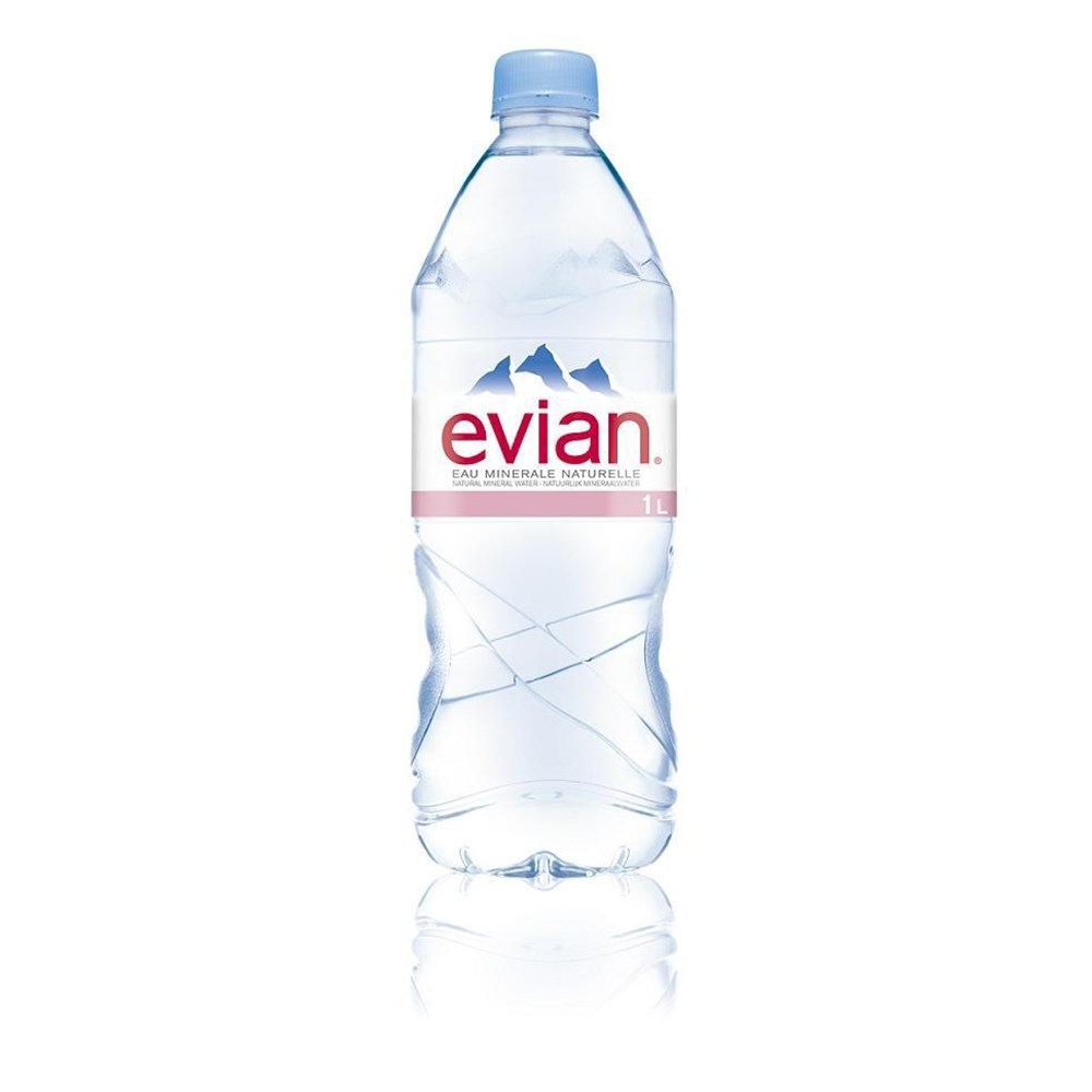 Eau minérale naturelle Evian 1 L