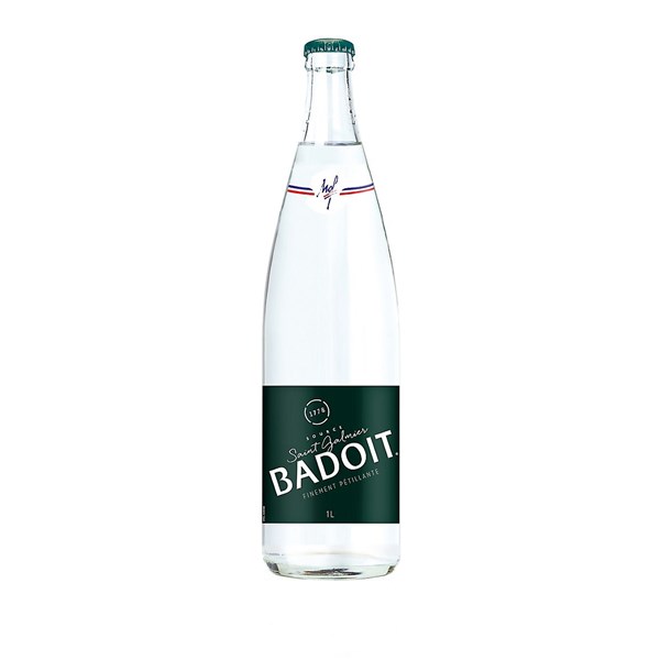 Natural mineral water fizzy Badoit 50 cl