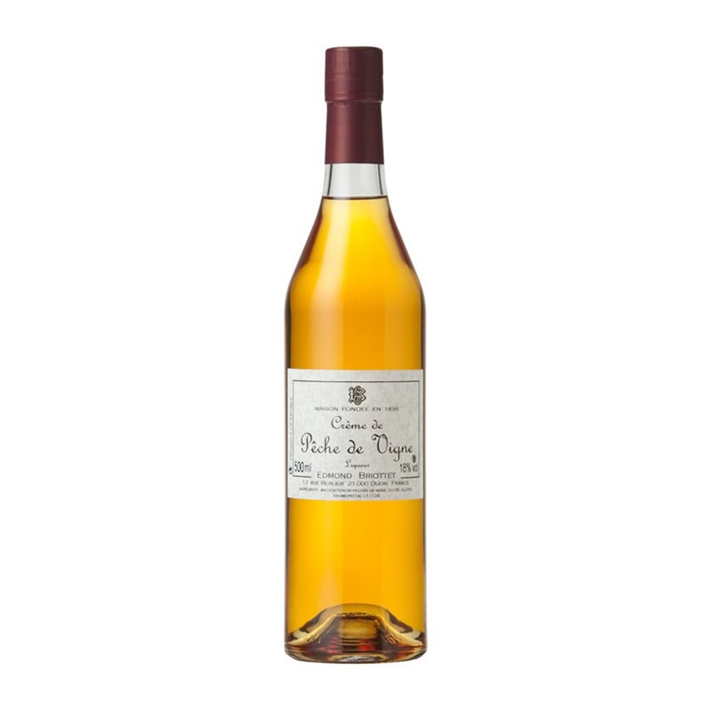 Crème de Pêche de Vigne 18% - Maison Briottet